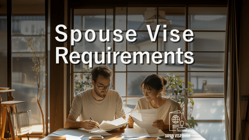 Japanese Spouse Visa Requirements – Eligibility, Documents, and Process